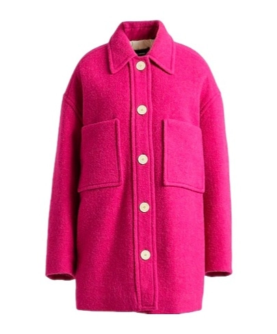 Isabel Marant Étoile Long Sleeve Felt Jacket