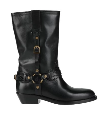 Isabel Marant Étoile Roundtoe Blockheel Ankle Boots