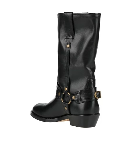 Isabel Marant Étoile Roundtoe Blockheel Ankle Boots