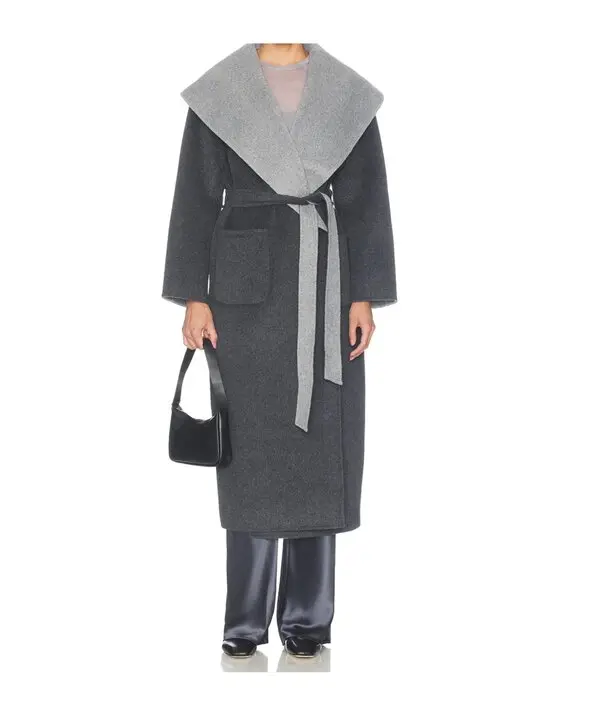 Simkhai Reversible Coat With Shawl Collar