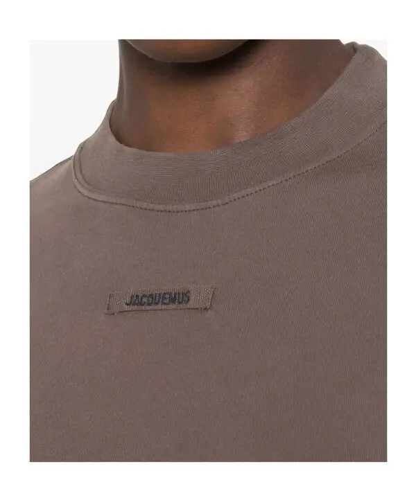 Jacquemus Long Sleeve Logo T-shirt