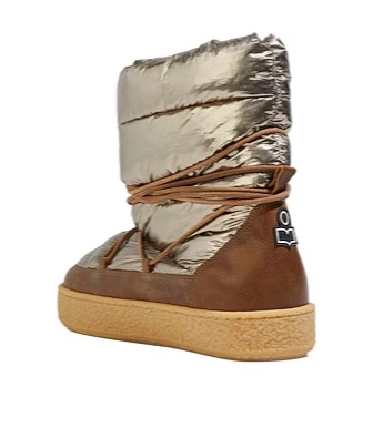 Isabel Marant Étoile Twotone Laceup Platform Shoes