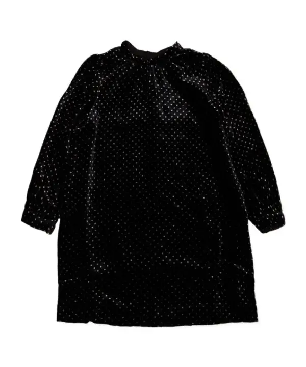 Bonpoint Long-sleeved Polka Dot Dress