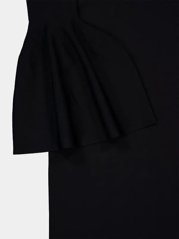 Stella McCartney Knit Midi Dress With Flared Sleeves