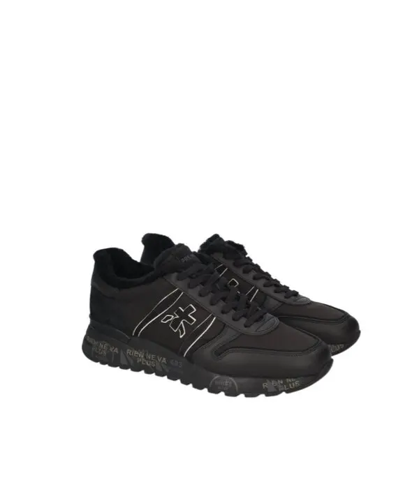 Premiata Round Toe Lace-up Sneakers