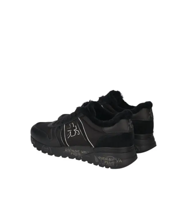 Premiata Round Toe Lace-up Sneakers