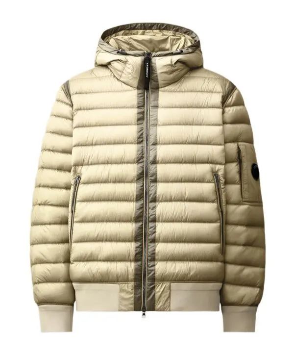 C.P. COMPANY D.d. Shell Hooded Lens Down Jacket