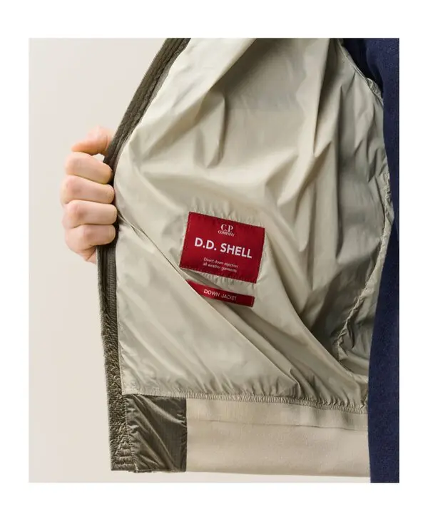C.P. COMPANY D.d. Shell Hooded Lens Down Jacket