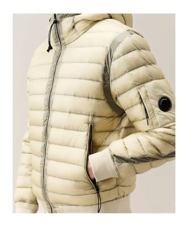 C.P. COMPANY D.d. Shell Hooded Lens Down Jacket