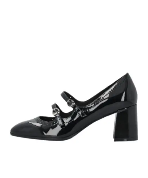 Pinko Patent-finish Brogue-detail Pumps