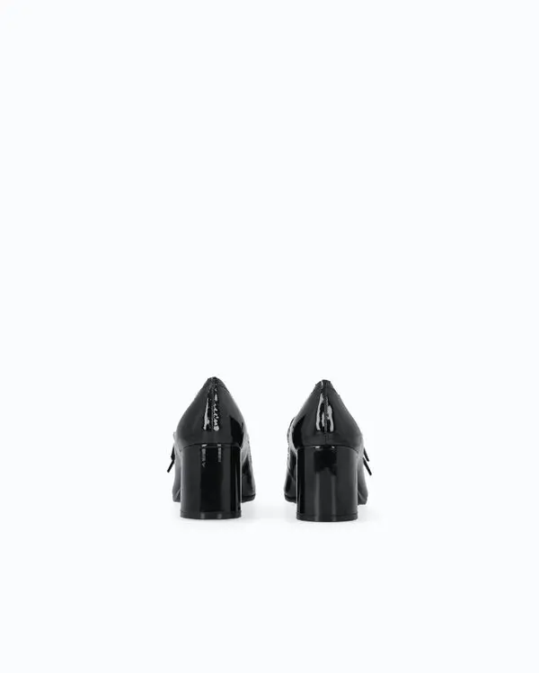 Pinko Patent-finish Brogue-detail Pumps