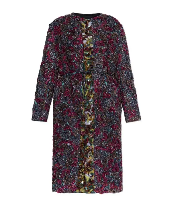 Dries Van Noten Long-sleeved Coat - Multi-color