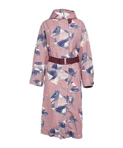 Isabel Marant Étoile Hooded Printed Long Sleeve Jacket