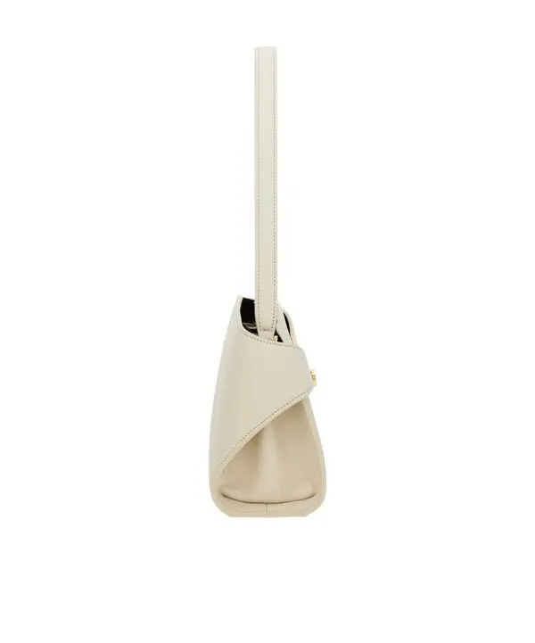 FERRAGAMO East-west Hug Shoulder Bag - Mascarpone