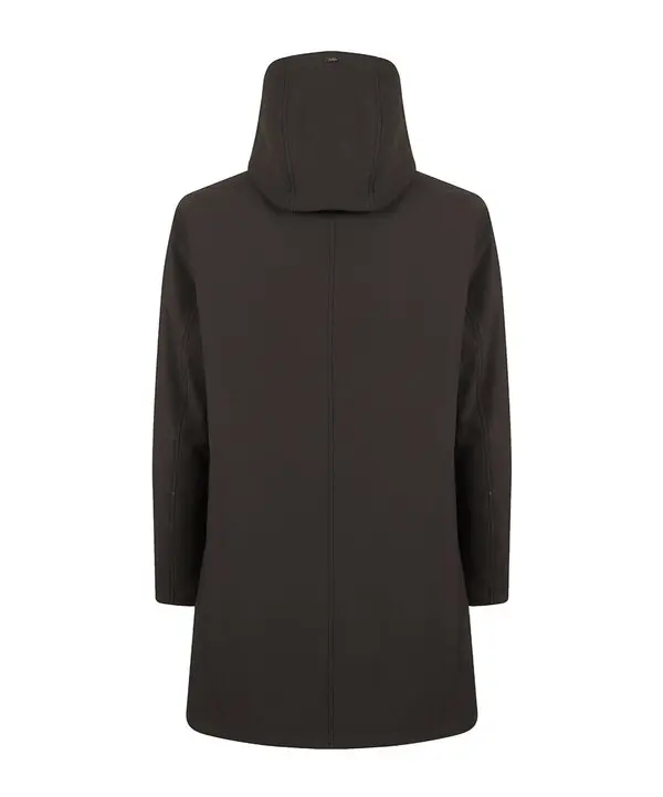 Herno Hooded Parka With Concealed Fastening