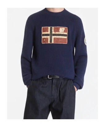 NAPAPIJRI Logo Patch Knitted Sweater