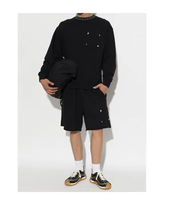 Palm Angels Long-sleeve Sweatshirt With Chest Pocket