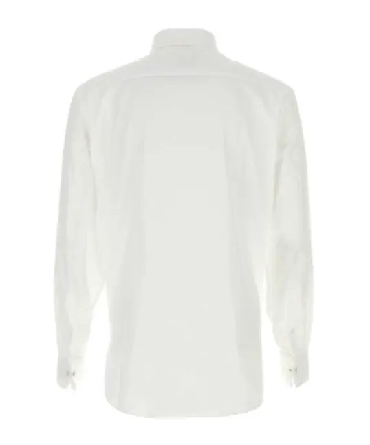 Giorgio Armani Classic Long-sleeve Shirt - White