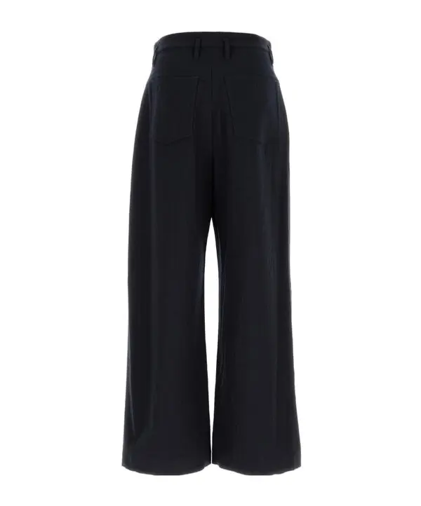 Giorgio Armani Wide-leg Pleated Trousers