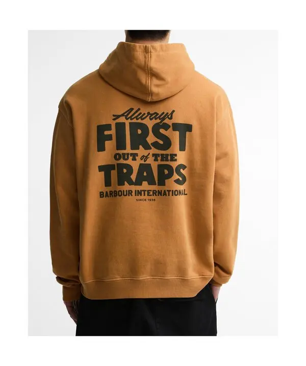 Barbour Printed Hooded Sweatshirt