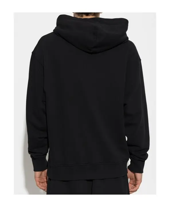 Palm Angels Long-sleeve Hooded Sweatshirt With Logo Patch