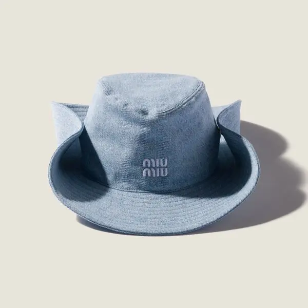 Miu Miu Logo Cowboy Hat