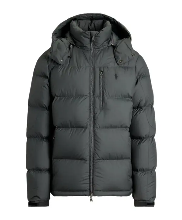 Polo Ralph Lauren Quilted Down Hooded Jacket - Grey