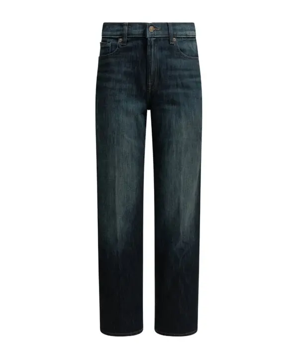 7 For All Mankind Stovepipe Flared-leg Jeans