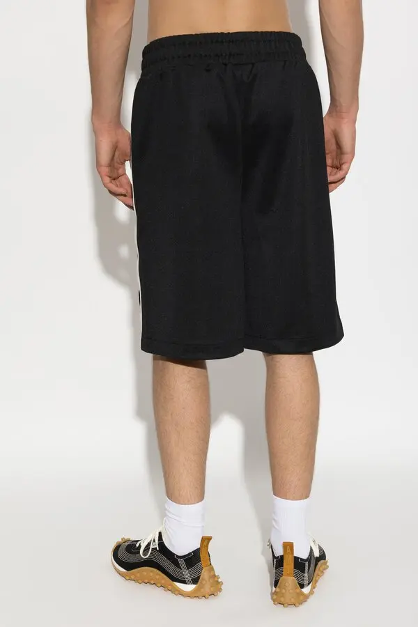 Palm Angels Track Shorts With Logo Detail