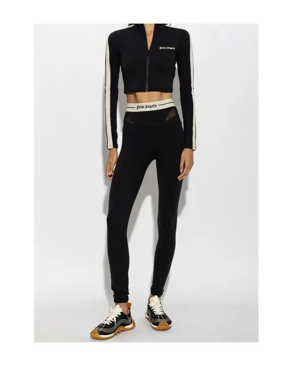 Palm Angels Elastic-waist Leggings