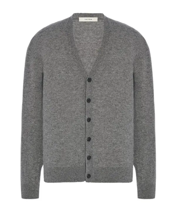 THE ROW Long-sleeve V-neck Cardigan