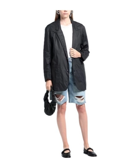 Isabel Marant Étoile Woven Long Sleeve Shirt Jacket