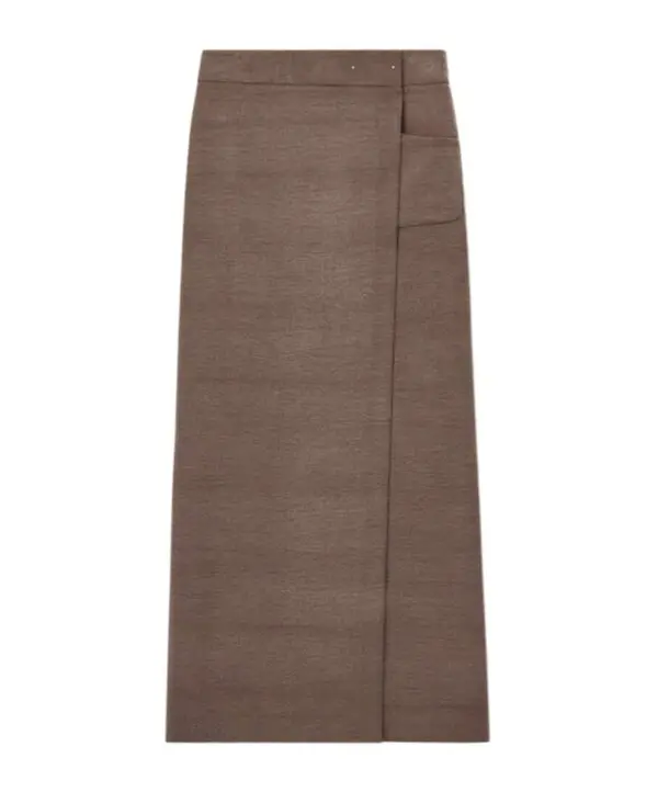 Giorgio Armani Long Wrap Skirt