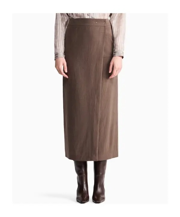 Giorgio Armani Long Wrap Skirt