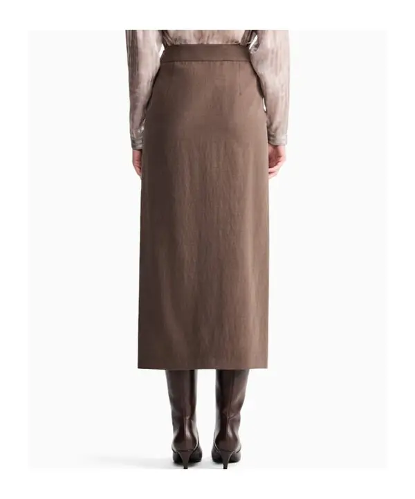 Giorgio Armani Long Wrap Skirt