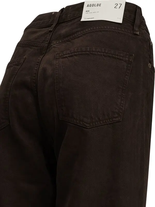 AGOLDE Ren High-waist Wide-leg Jeans