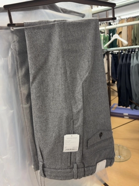 Eleventy Straight-leg Drawstring Trousers - Gray