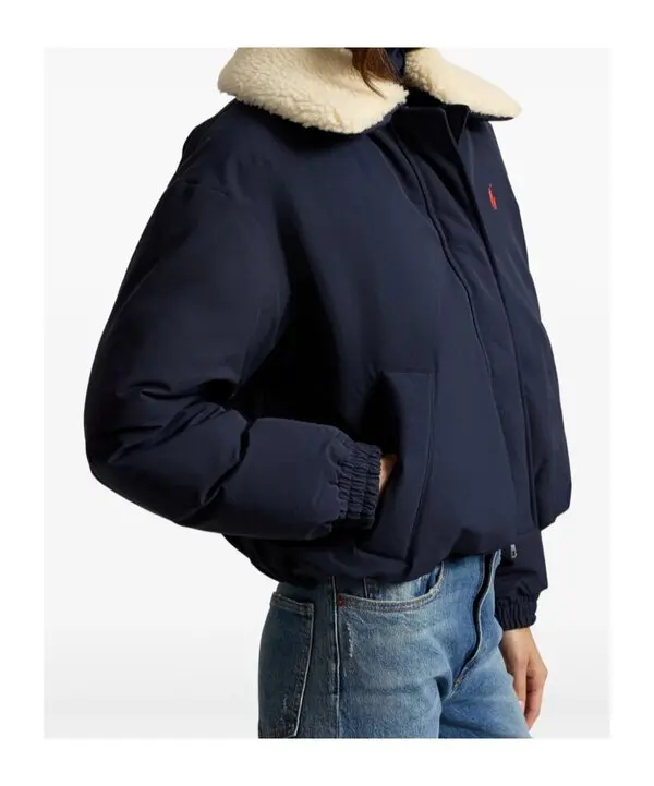 Polo Ralph Lauren Logo Embroidered Water-resistant Down Puffer Jacket