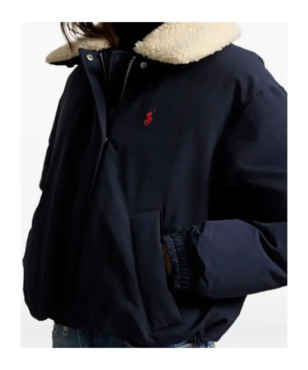 Polo Ralph Lauren Logo Embroidered Water-resistant Down Puffer Jacket