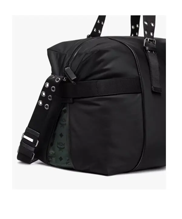 Mcm Ottomar Nova Weekender Bag In Monogram Econyl