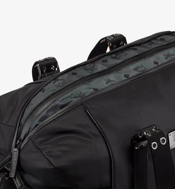 Mcm Ottomar Nova Weekender Bag In Monogram Econyl