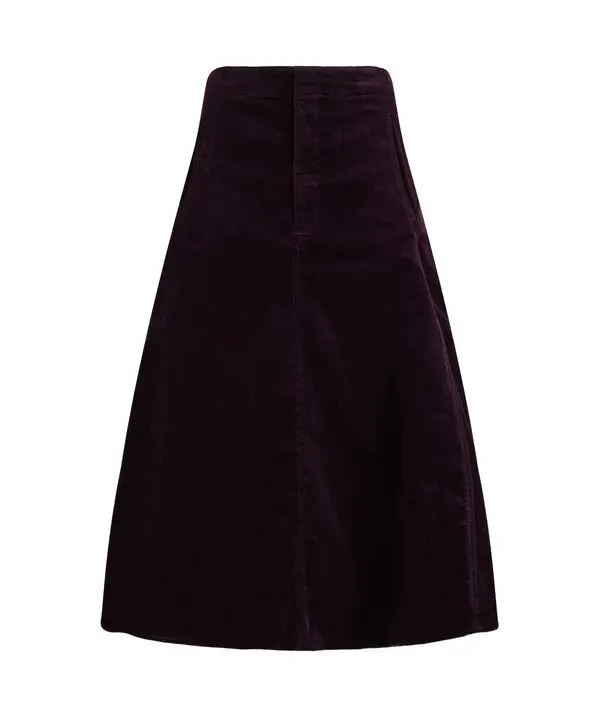 Polo Ralph Lauren A-line Midi Skirt