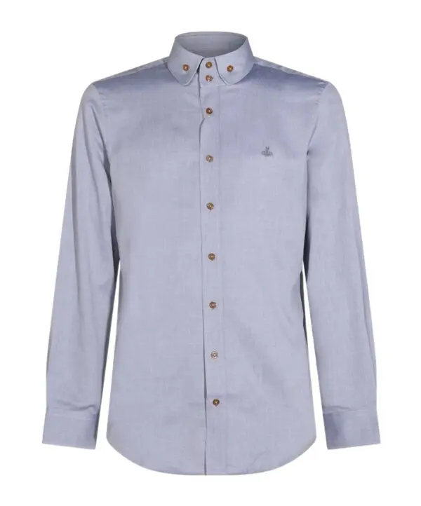 VIVIENNE WESTWOOD Karl Button-down Shirt - Light Blue