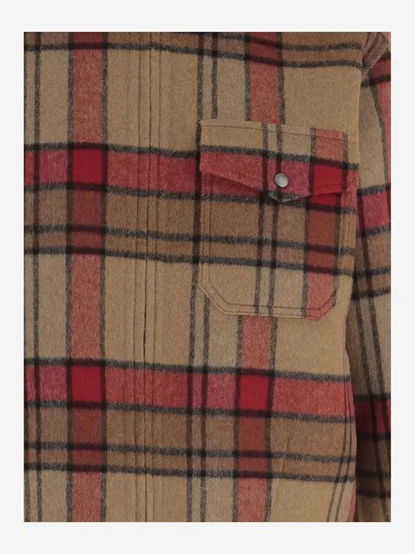 Woolrich Check-pattern Zip-up Jacket