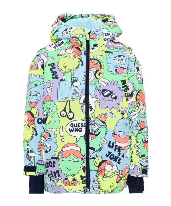 BILLIEBLUSH Long-sleeve Jacket With All-over Graphic Print