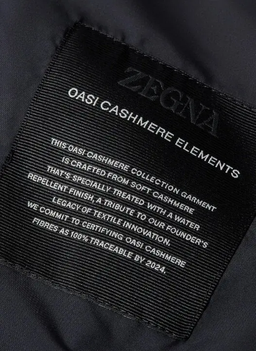 Zegna Oasi Cashmere Elements Bomber Jacket