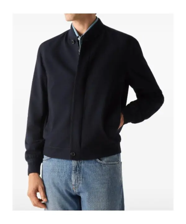 Zegna Oasi Cashmere Elements Bomber Jacket