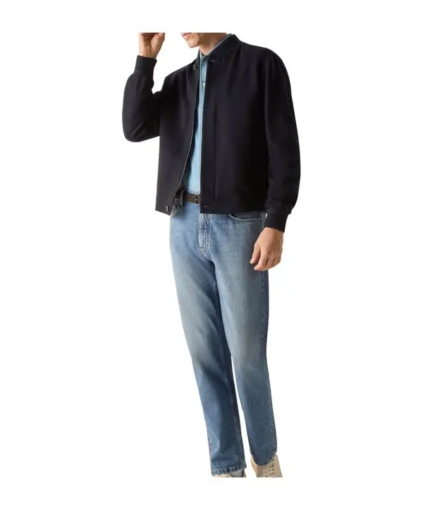 Zegna Oasi Cashmere Elements Bomber Jacket