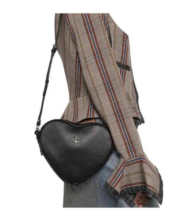 VIVIENNE WESTWOOD Louise Heart Shoulder Bag