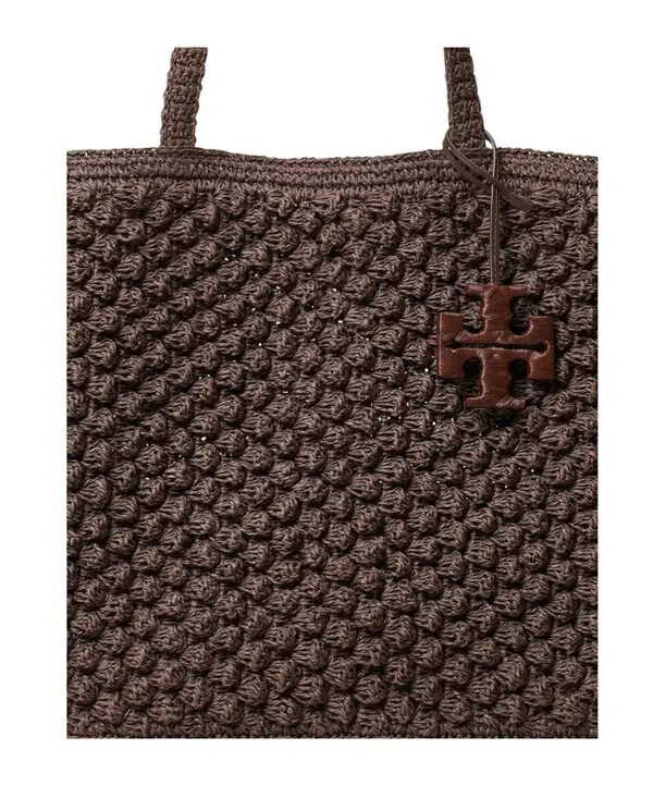 Tory Burch Large Ella Hand-crocheted Popcorn Tote Bag